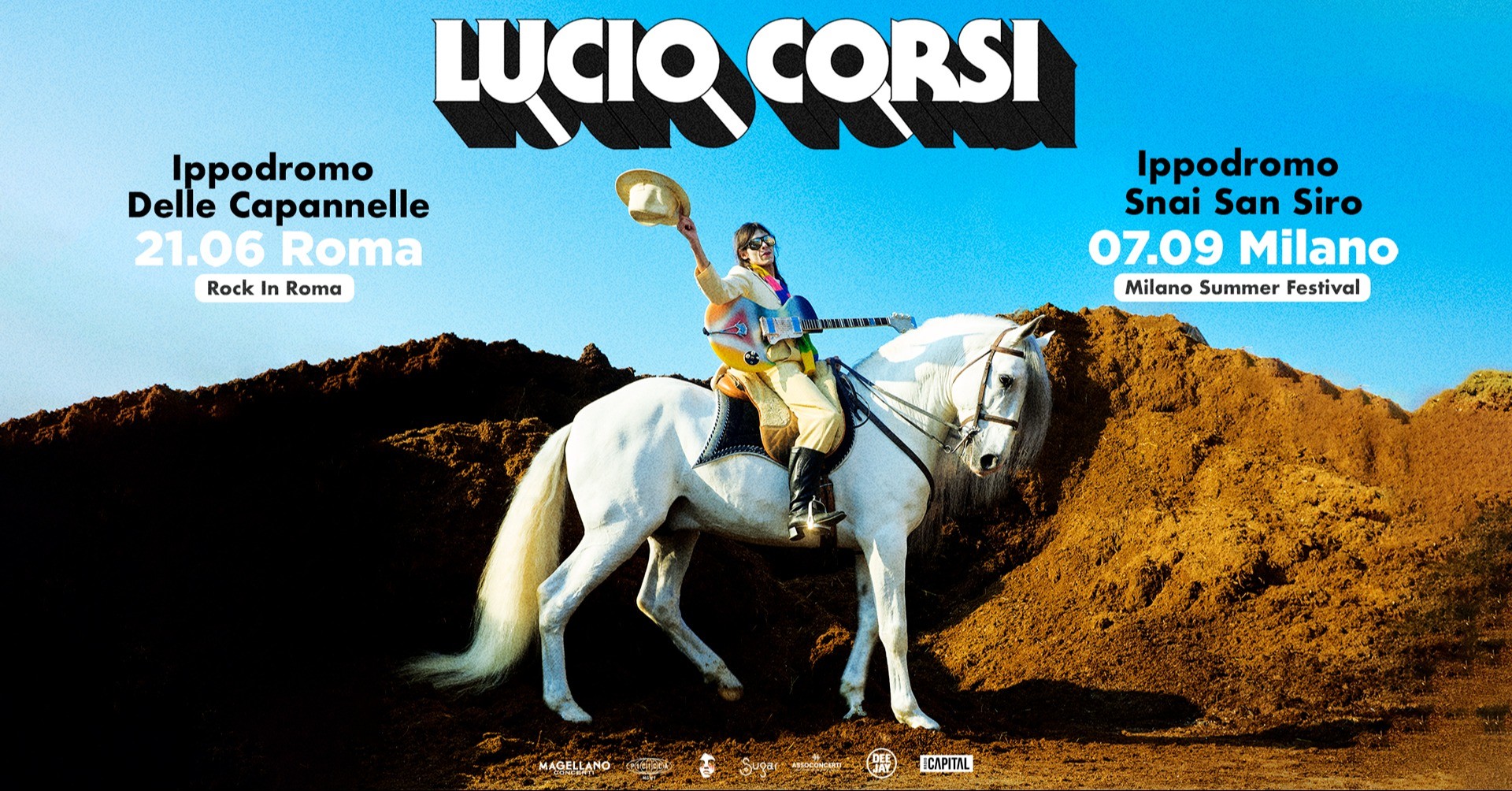 LUCIO CORSI - IPPODROMI 2025 | Tour | Magellano Concerti